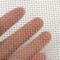 China 120×110 Mesh Plain Weave 201 302 SS Woven Wire Mesh for sale