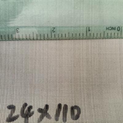China Stainless Steel Wire Mesh – 24×110 Mesh 0.25mm X 0.35mm Wire Stable Opening Size for sale
