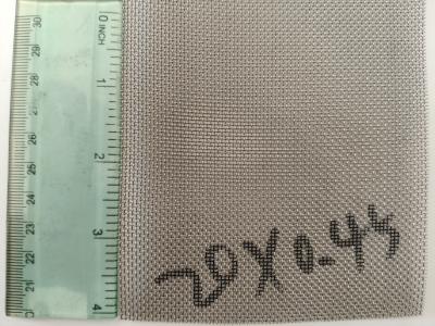 China 20mesh 0.45mm Wire Stainless Steel Plain Weave Square Wire Mesh Far Superior Corrosion Resistance for sale