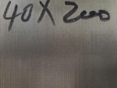 China 40 x 200 meshHigh Strength Stainless Steel Dutch Wire Mesh with Excellent Filter Performance and Corrosion Resistance for Industrial for sale