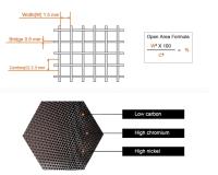 China 11mesh 0.8mm Wire Diameter 316 Stainless Steel Security Screen Mesh for Enhanced Protection for sale