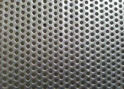 China SS304 Perforated Stainless Steel Screen 0.5mm To 10mm Round Hole for sale