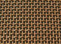China Phosphor Bronze Woven Wire Mesh 0.4mm 0.5mm Square Hole for sale