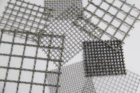 China Square Hole Crimped Wire Mesh Stainless Steel 304 316L For Filtering Salt for sale