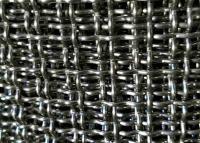 China Double 1m Stainless Steel Crimped Wire Mesh Bright Silver for sale