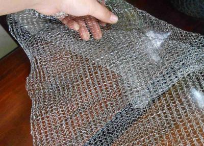 China SS316 SS316L Stainless Steel Knitted Wire Mesh SS304 SS304L for sale