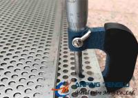 China Stainless Steel Round Hole Perforated Metal for sale