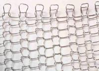 China Industrial Fields 0.12mm Wire Knitted Stainless Steel Mesh for sale
