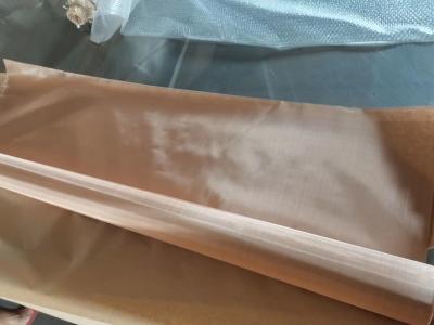 China Pure 99.9% Copper Metal Woven Wire Mesh Cloth For Shielding Or Filtering for sale