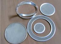 China Ring Stainless Steel Wire Cloth Discs For Filtration Cleanable And Reusable for sale