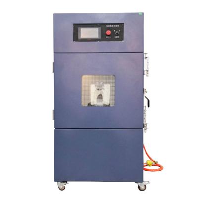 China LIYI Battery Combustion Tester Chamber for Lithium Battery Flame Resistance Testing with 102mm Platform and 600kg Capacity for sale