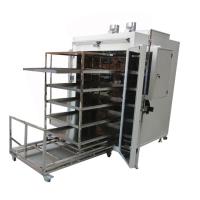 China LIYI LY-6120 Double Door Forced Air Drying Oven 90×120×60cm 250°C 10kW Industrial Cart Oven for sale