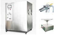 China 550L IPX5/6 Waterproof Test Machine with Portable Nozzle, 100L/min Flow Rate, 50kg Turntable Load for sale