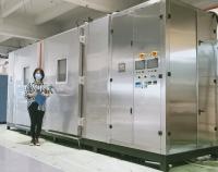 China Water Cooled Walk-In Test Chamber 380V with -40°C to +150°C Range for Car Lamp Fogging and Defog Testing for sale