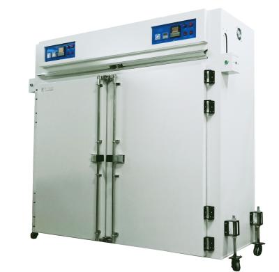 China LIYI White High Temperature Laboratory Oven 500°C with Touch Screen & Circulation Fan for Industrial Testing for sale