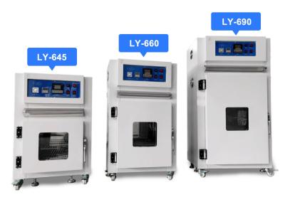 China LIYI 72L Electric Motor Drying Oven 200-500°C Temperature Range with Stainless Steel Trays for sale