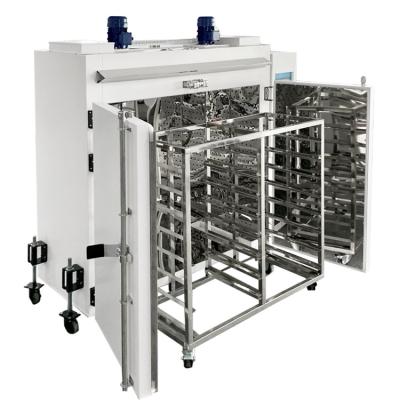 China LIYI Large Two Door Forced Hot Air Circulation Industrial Drying Oven 200C to 500C for sale