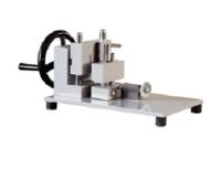 China LIYI V Type Manual Notching Machine for Charpy & Izod Impact Testing with 24mm Blade Stroke and 4mm/min Feed Speed for sale