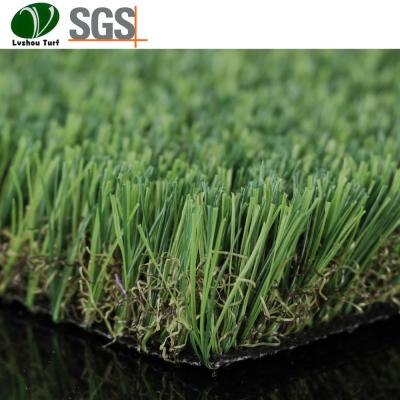 China Garden Plastic Indoor Outdoor Artificial Grass Carpet 35mm For Futsal for sale