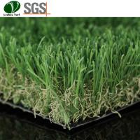 China Diamond Monofilament Plastic Lawn Grass / Artificial Grass Flooring Tile for sale