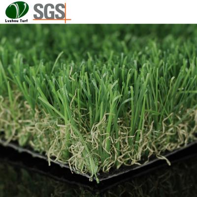 China Diamond Monofilament Plastic Lawn Grass / Artificial Grass Flooring Tile for sale