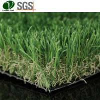 China Diamond Monofilament Plastic Lawn Grass / Artificial Grass Flooring Tile for sale