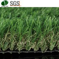 China Decorative Plastic Lawn Grass Sbr or Pu Backing Glue 18900 Stitches Every Sqm for sale