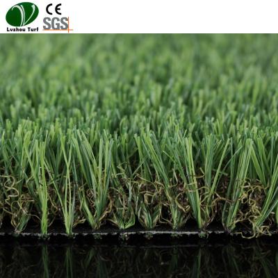 China Rugby Equipment Plastic Lawn Grass 35mm Pile For Marriage Decoration for sale