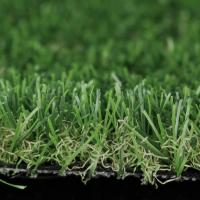 China Anti Ultraviolet Outdoor Synthetic Grass 25mm Pile Decorative Landscaping for sale