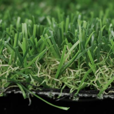 China 4 Colors Garden Plastic Grass 25mm Pile 18900 Tufts Every Square Meter for sale