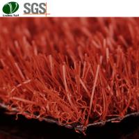 China Children 25mm Colorful Artificial Grass Field Roll / Fake Lawn Turf Ornamental for sale