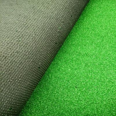 China Soccer Indoor Grass Mat / 10mm Pile Waterproof Grass Carpet 0.2mm Width for sale