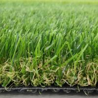 China Realistic Green Synthetic Playground Turf / Foreverlawn Playground Grass for sale