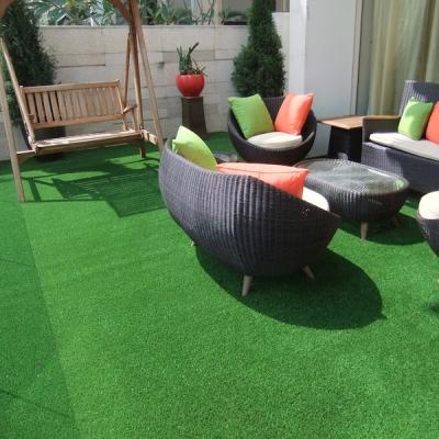 China 35mm 40mm Artificial Grass For Office House Floor Wall Easy To Install for sale