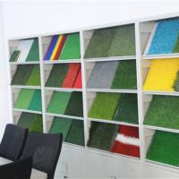 China Natural Feeling 35mm 40mm Artificial Grass For Playground Soft Sheet Scenery for sale