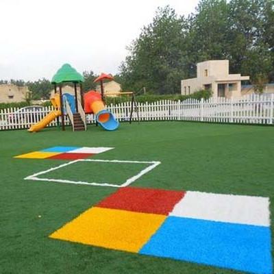 China Children Play Ground Laying Synthetic Turf Ground Cover Soft Non Toxic for sale