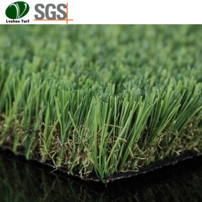 China Green Garden Grass Rug Indoor Landscaping Anti Ultraviolet Permeable Water for sale