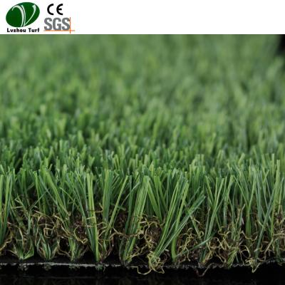 China Eco Artifical Fake Turf Grass Tennis Field 35mm Pile Height Classical for sale