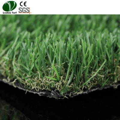 China Green Forever Synthetic Turf / Laying Imitation Grass Natural Looking for sale