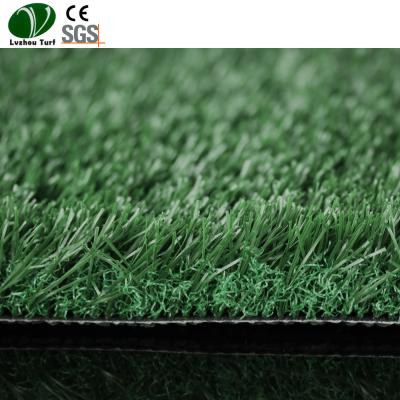 China Fake Plastic Grass Landscaping 35mm Pile Height Green Color Artificial for sale