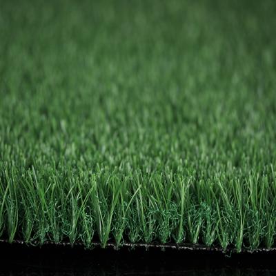 China Beautiful Green Roof Grass / Laying Fake Lawn 27300 Stitches Every Square for sale