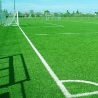 China 40mm Artificial Golf Grass Landscape Synthetic Green 16800turfs Every Sqm for sale