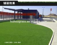 China 40mm Artificial Golf Grass Landscape Synthetic Green 16800turfs Every Sqm for sale