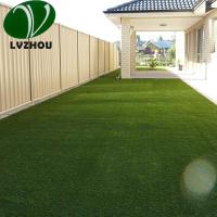 China Fake Green Artificial Grass Landscaping Garden 16800 Turfs Every Sqm for sale
