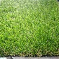 China Outdoor Garden Artificial Grass / Fake Grass Front Garden 35mm Height V Shape for sale