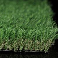 China Green Artificial Grass Carpet / Artificial Turf Outdoor Rug Easy Installing for sale