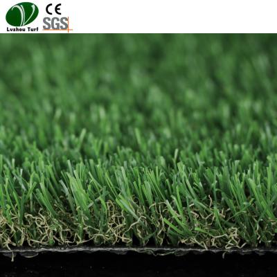 China Hotel Decoration Green Roof Grass / Laying Fake Grass 4 Colors Available for sale