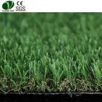 China Anti Ultraviolet Plastic Turf Grass Mat 8 - 15 Years  Long Service Life for sale