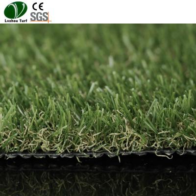 China Pp Pe Synthetic Indoor Grass Mat / Playground Waterproof Grass Carpet for sale