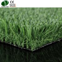 China Easy Drainage Synthetic Lawn Turf Grass Roll Natural Looking 9000Ddtex for sale